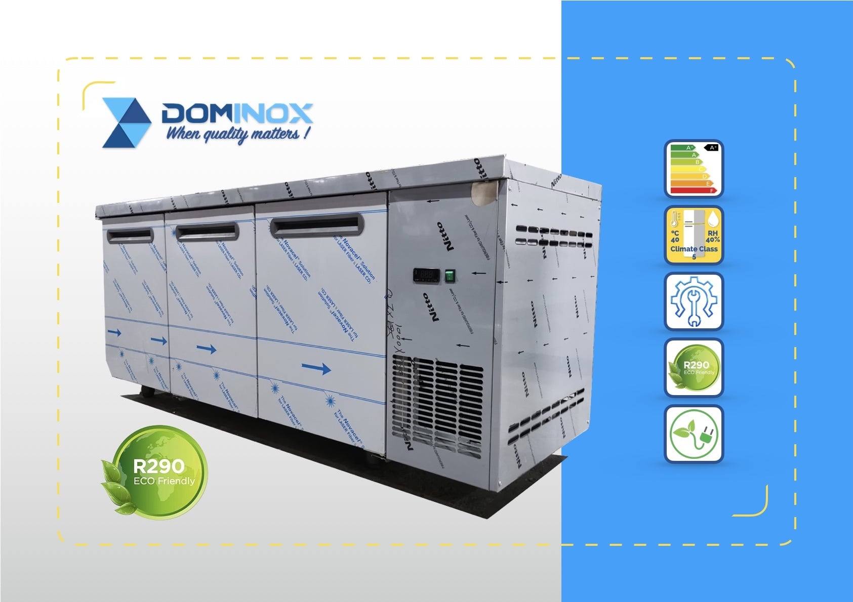 MONOBLOCK Bench Freezers